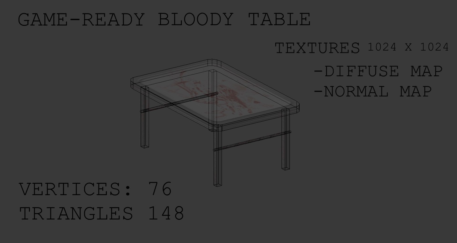 Tables Post Apocalyptic Fbx