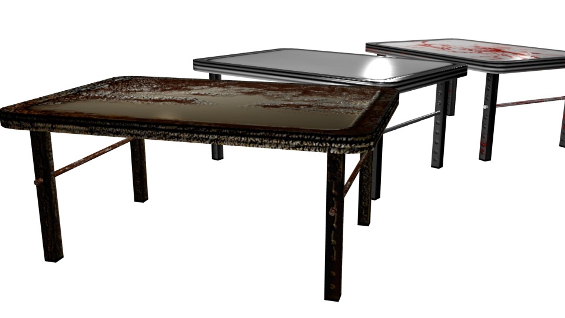 Tables Post Apocalyptic Fbx