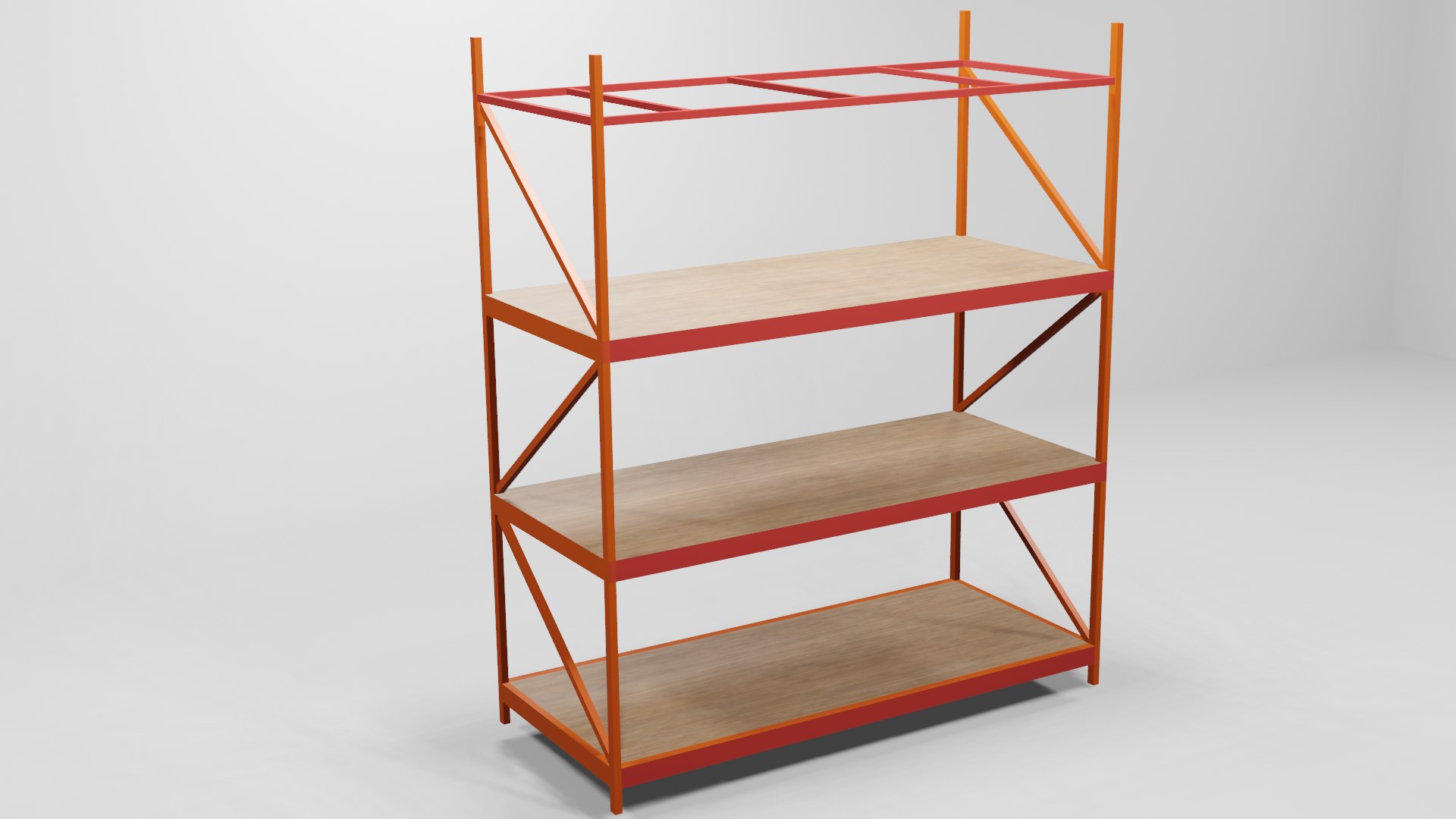 3D Model Warehouse Rack Storage - TurboSquid 1826875