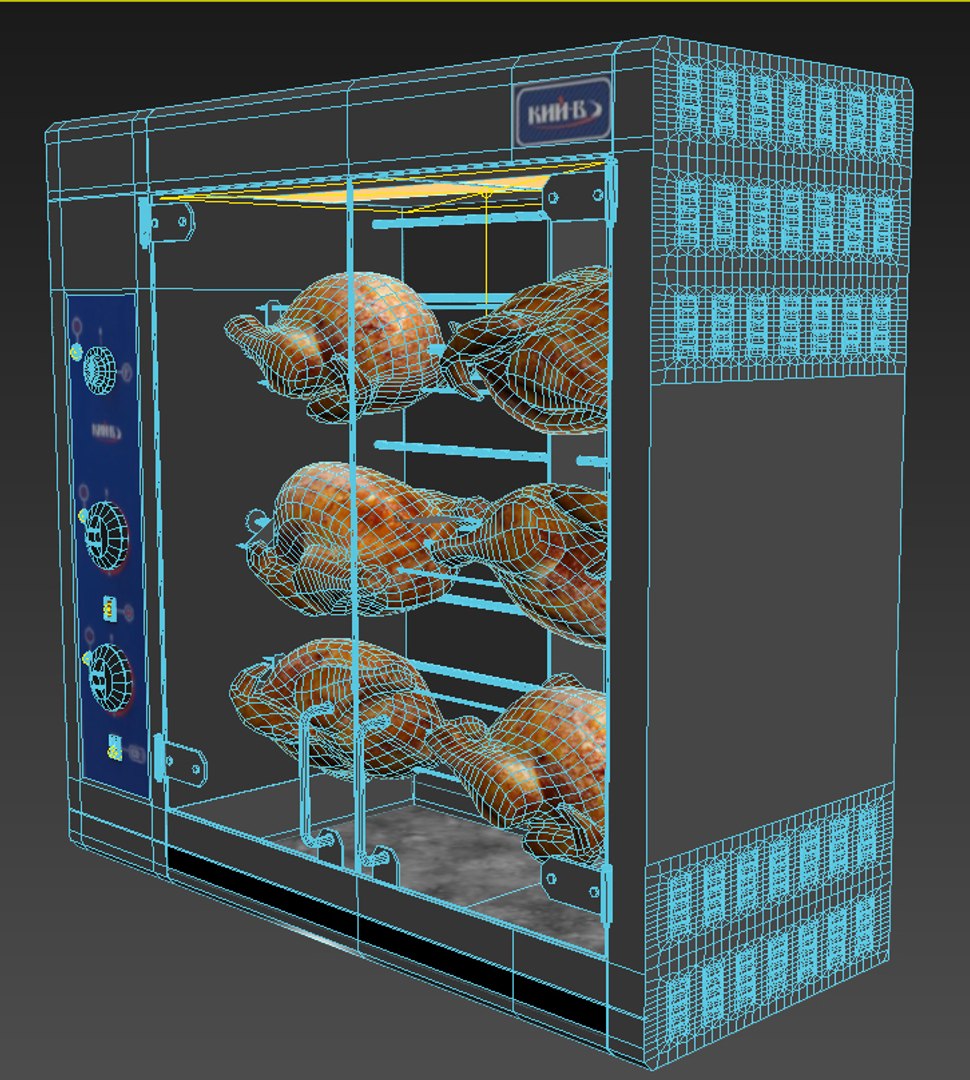 3D Grill - TurboSquid 1259313