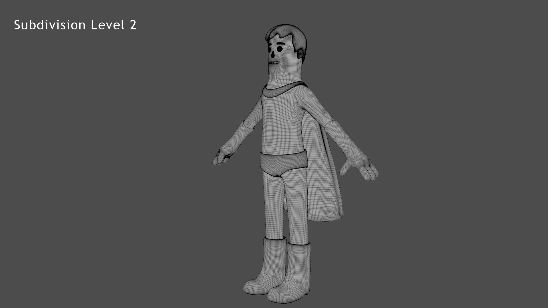 3D Hero Boy - TurboSquid 1642823