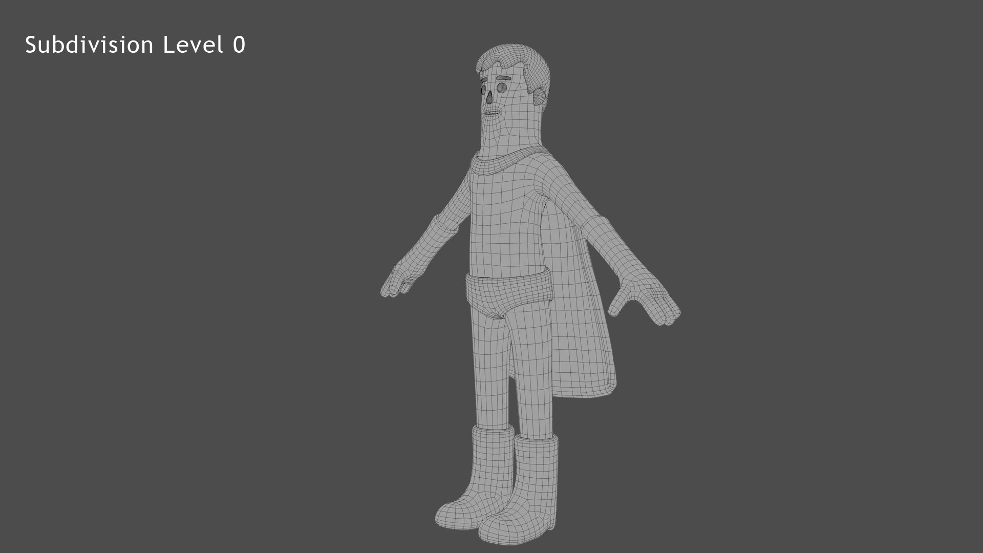 3D Hero Boy - TurboSquid 1642823