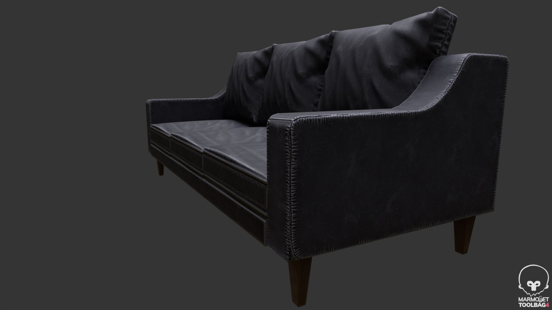 3D Stylized Sofa - TurboSquid 2279943