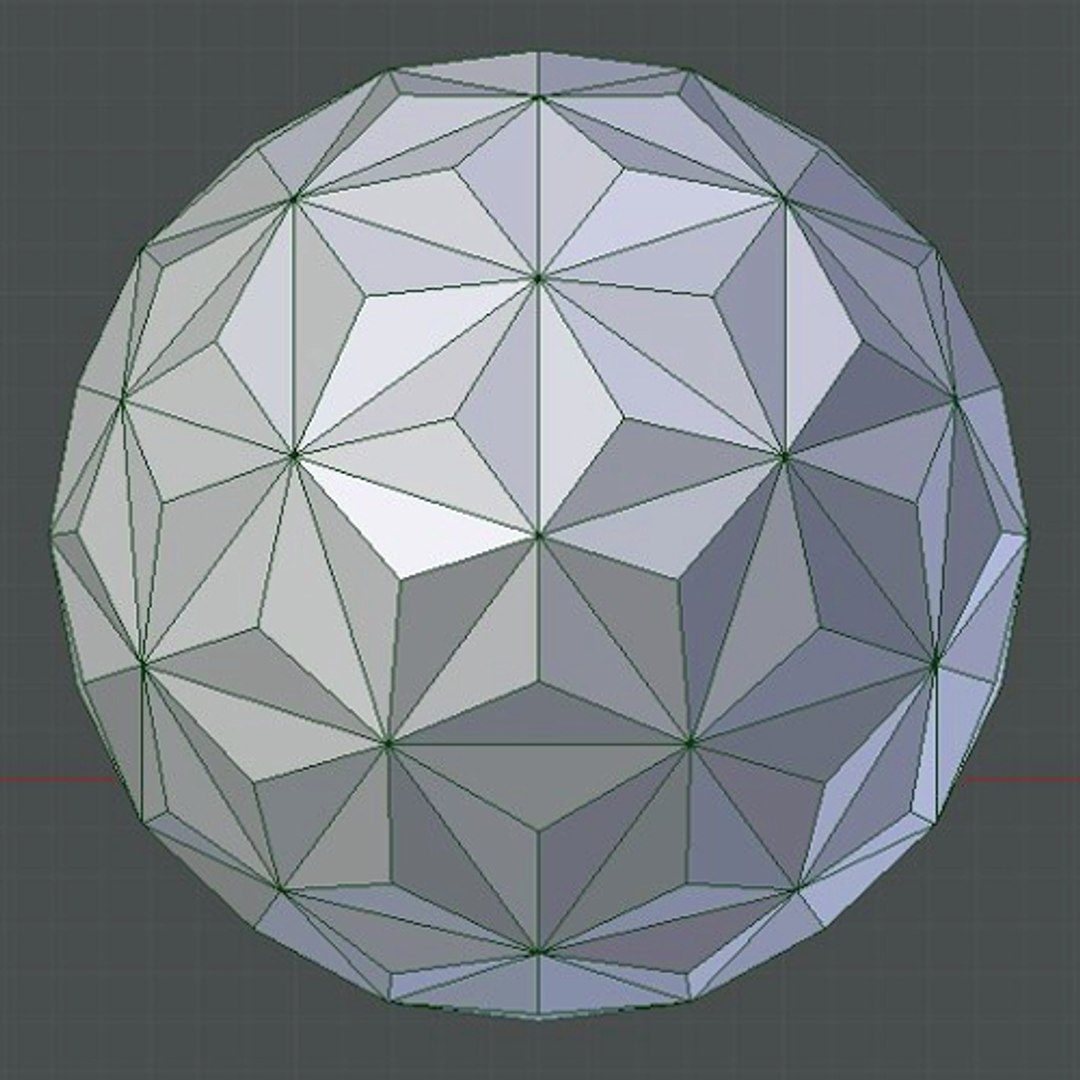 Triangles Dome 3D Model - TurboSquid 1213613