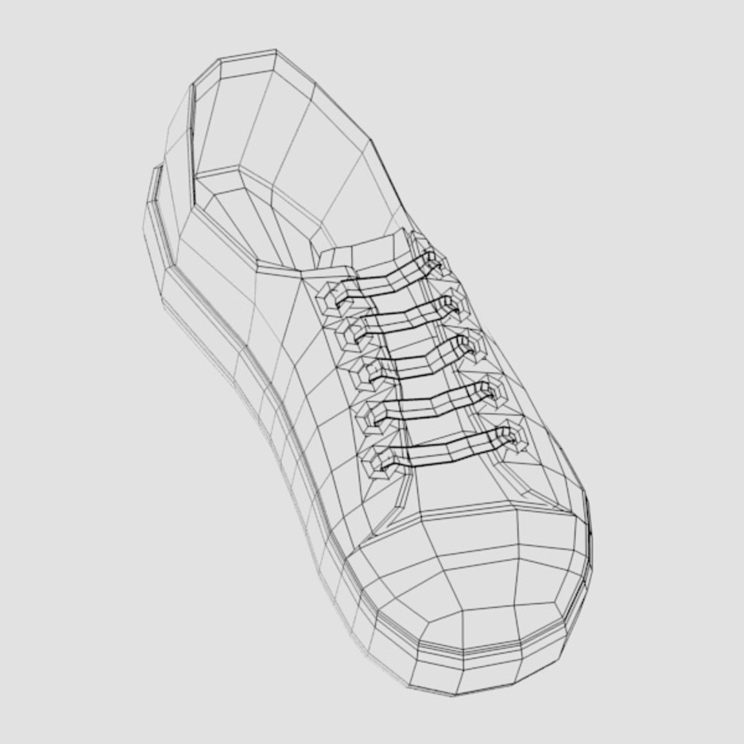 3d Shoes Model