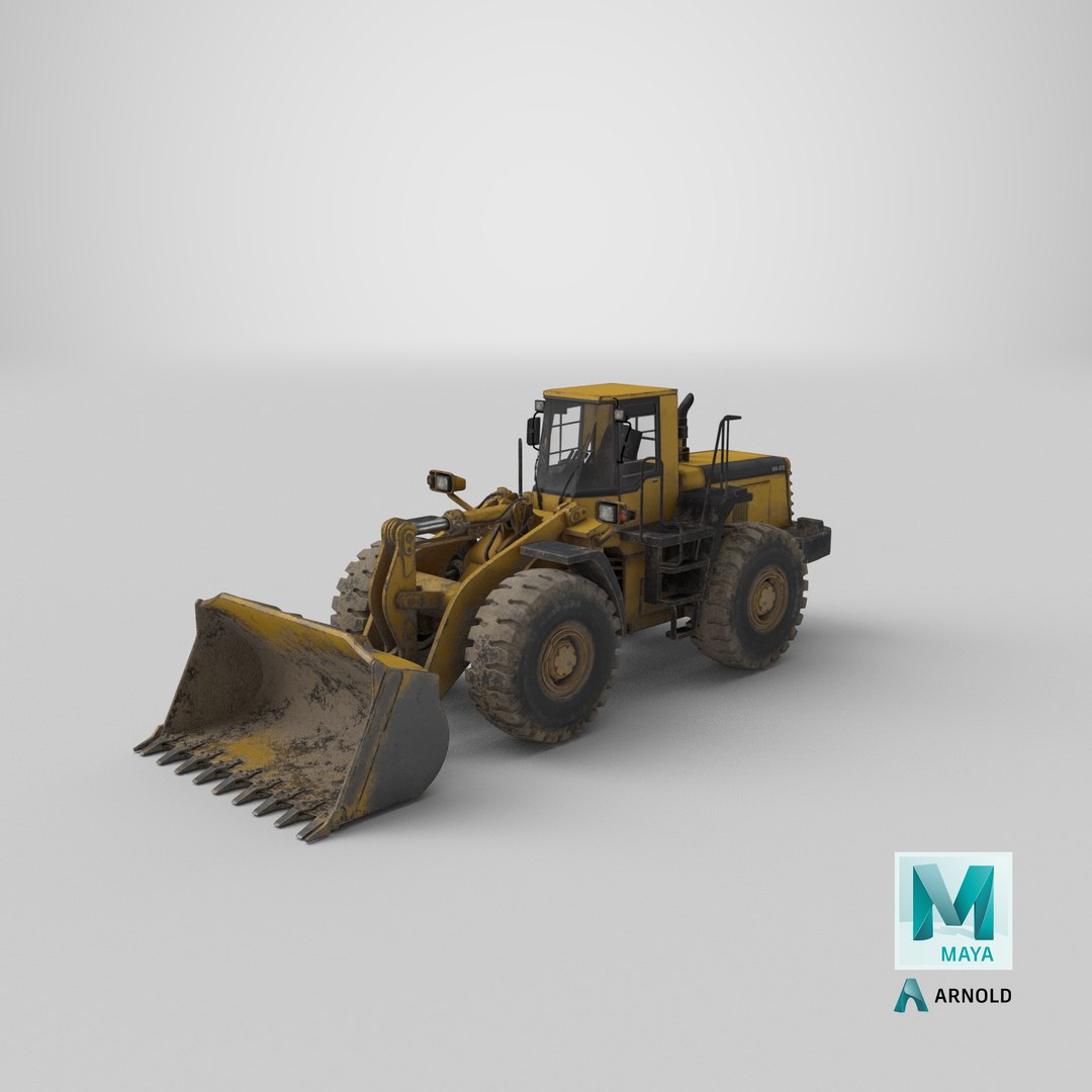 3D Dirt Loader And Excavator - TurboSquid 2103804