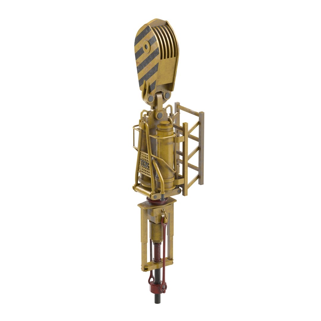 3d Model Drive Drilling Modeled