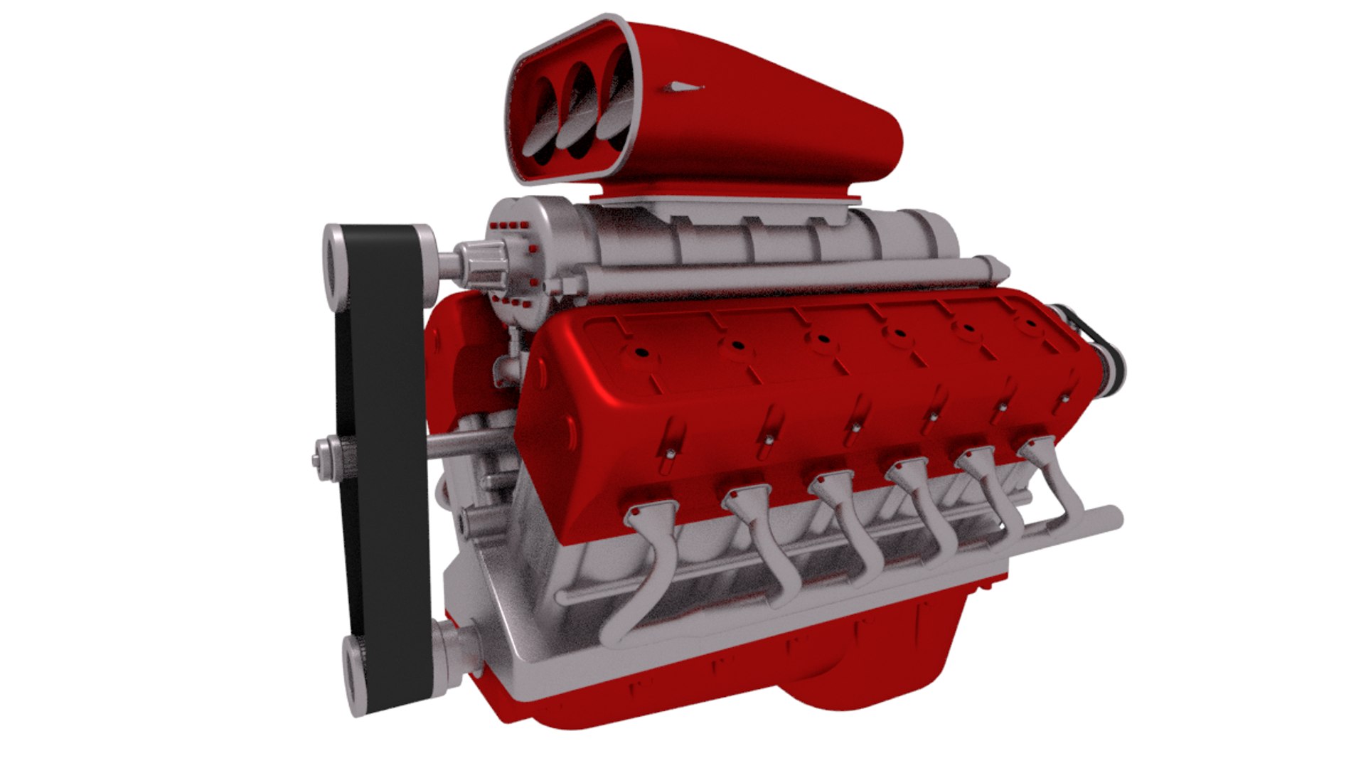Engine v12 3D model - TurboSquid 1682881