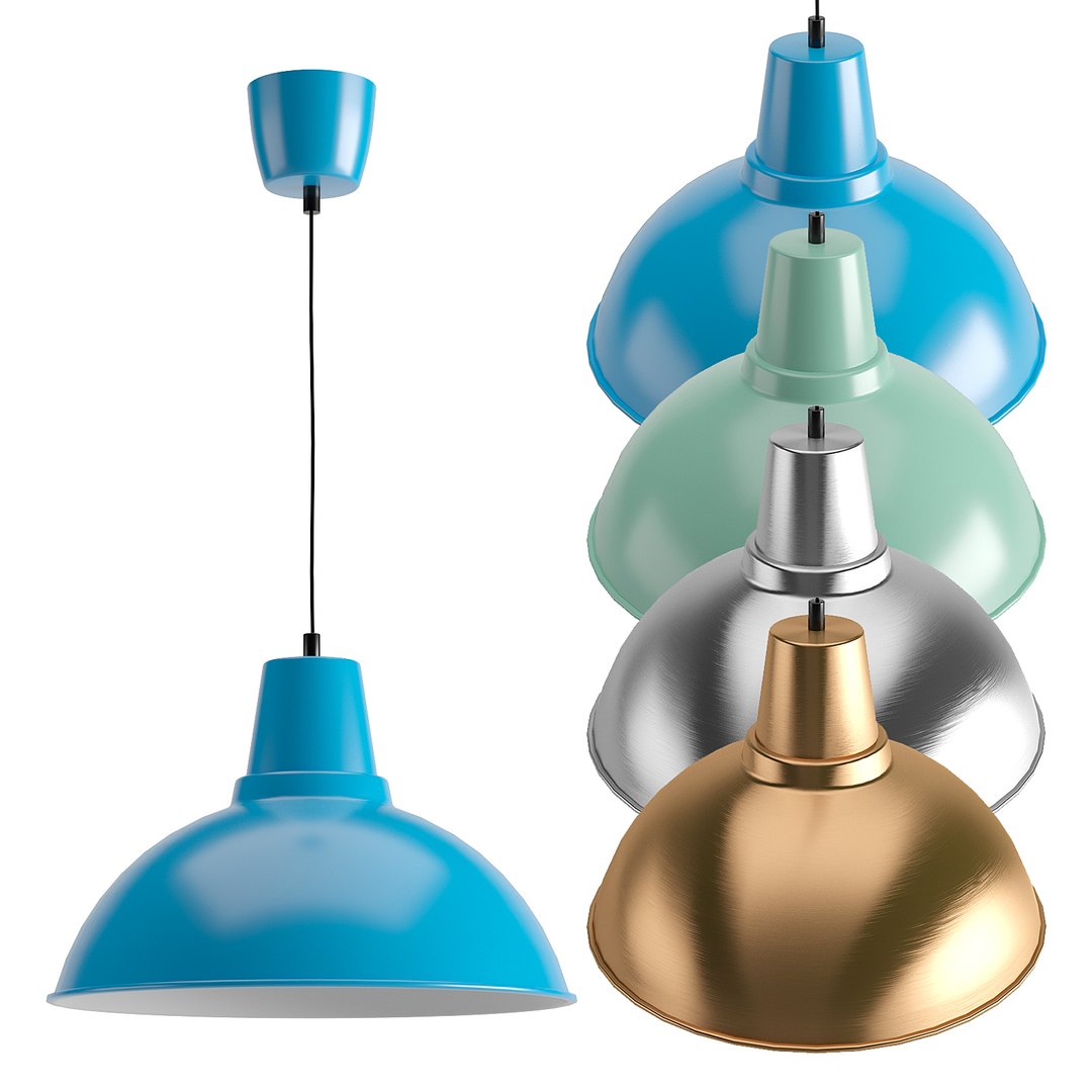 3D Ikea Foto Lamp Model - TurboSquid 1543871