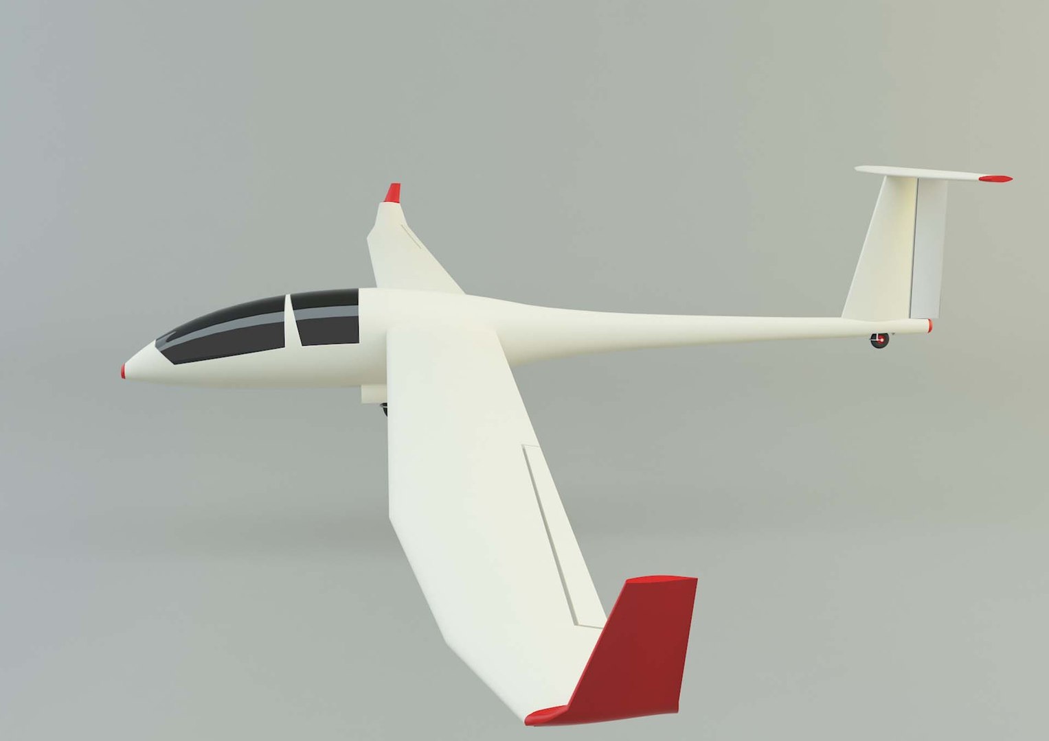 Glider Plane Small Plane 3d Model 3D Model - TurboSquid 2062557