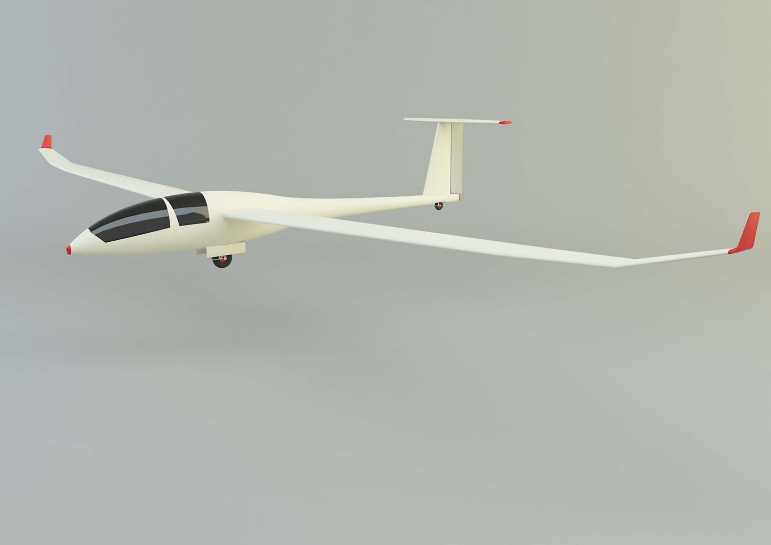 Glider Plane Small Plane 3d Model 3D Model - TurboSquid 2062557