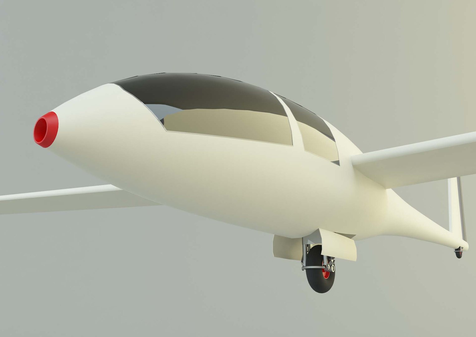Glider Plane Small Plane 3d Model 3D Model - TurboSquid 2062557