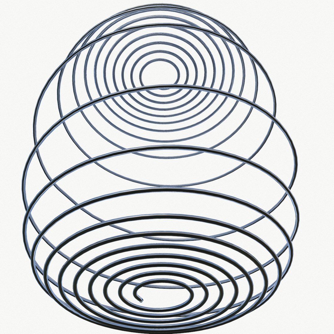 Metal Spiral Spring 3D Model - TurboSquid 1410691