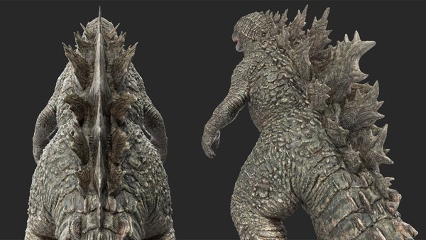 Monstro Godzilla manipulado para Maya Modelo 3D - TurboSquid 2117791