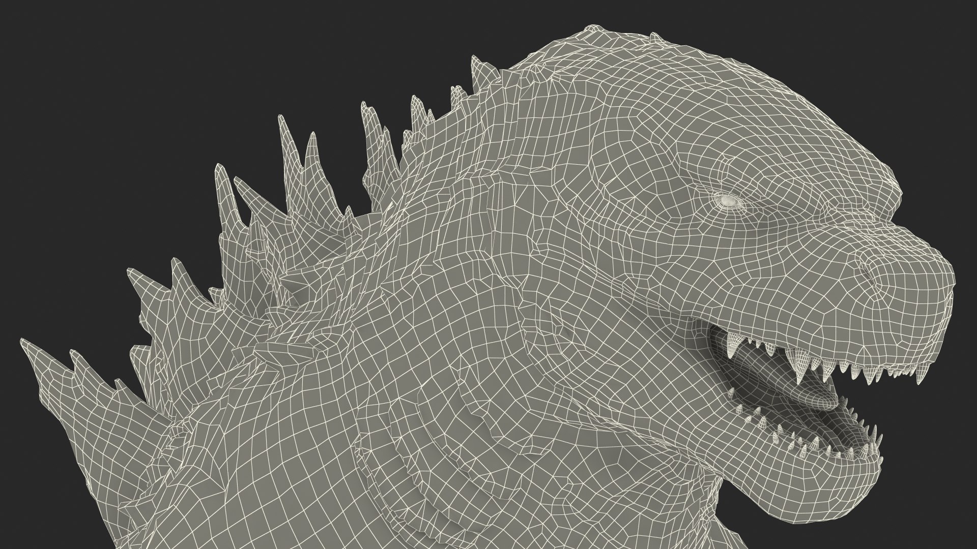 Monster Godzilla Rigged For Maya 3D Model - TurboSquid 2117791