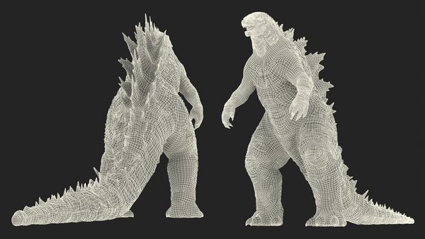 Maya 用に装備されたモンスター ゴジラ3Dモデル - TurboSquid 2117791