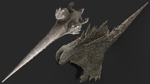 Monstro Godzilla manipulado para Maya Modelo 3D - TurboSquid 2117791