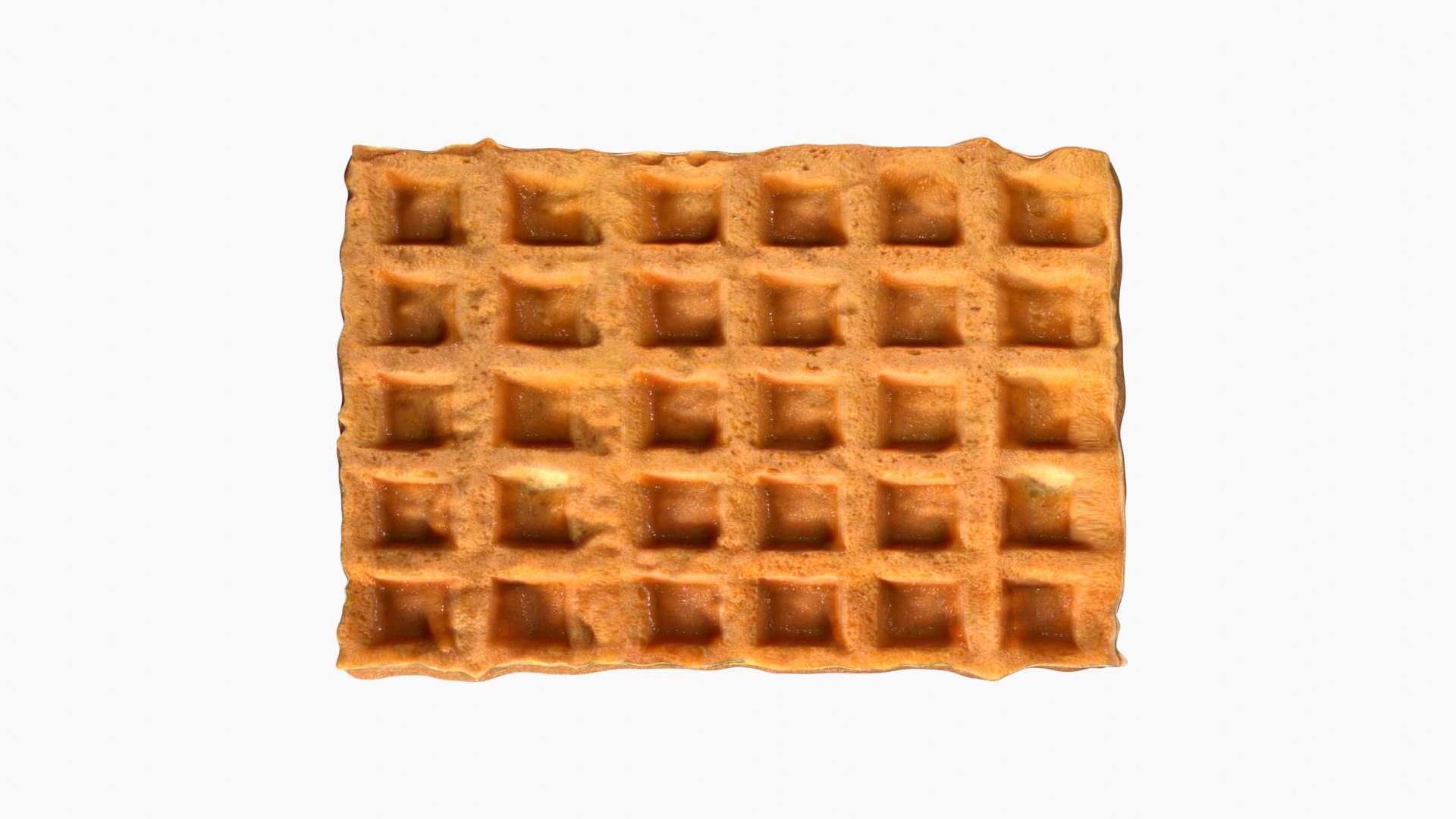 Waffle 3D Model - TurboSquid 2196158