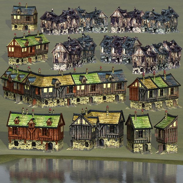 building fantasy cityscapes city max