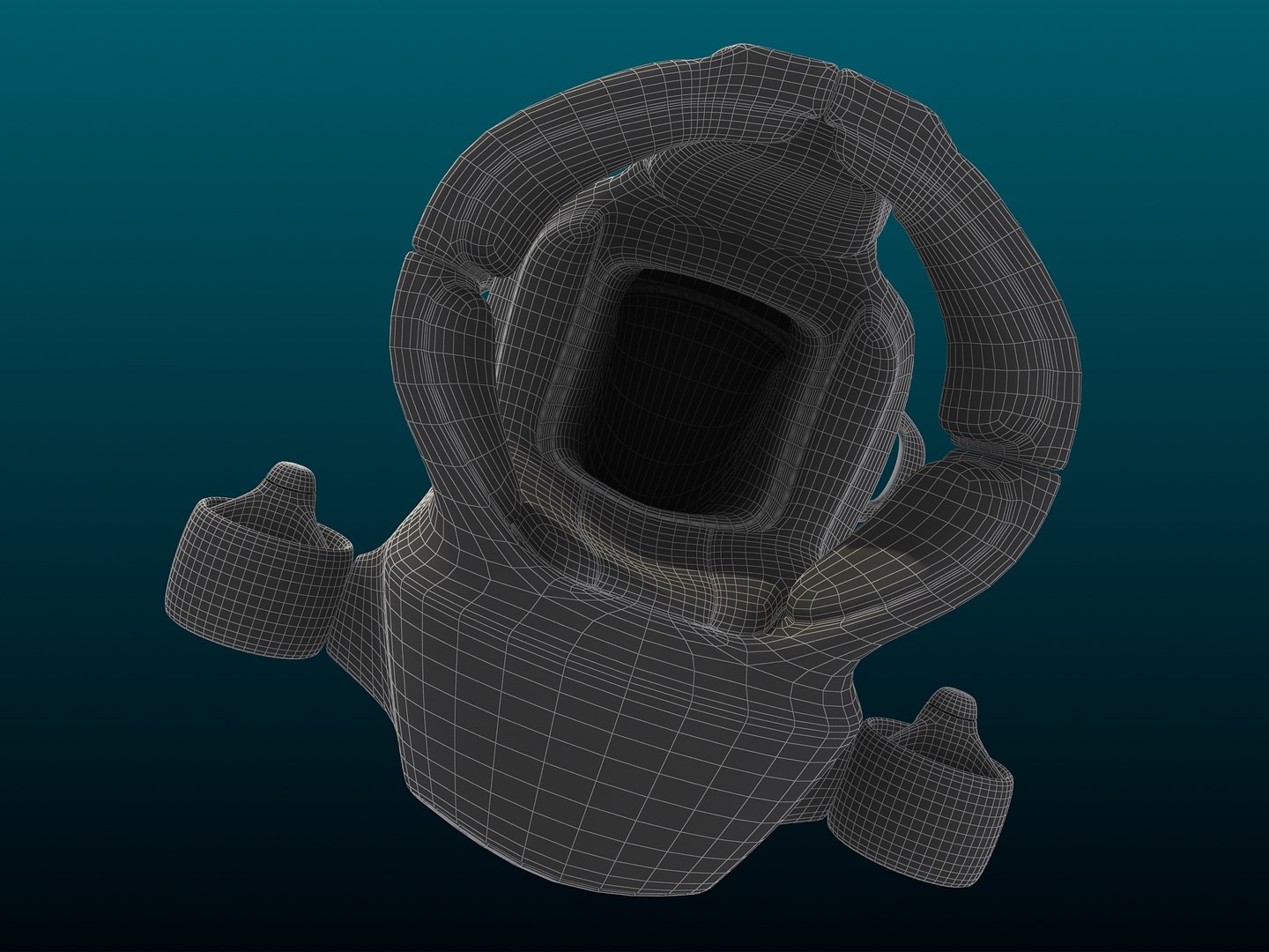 3d Divers Suit Model