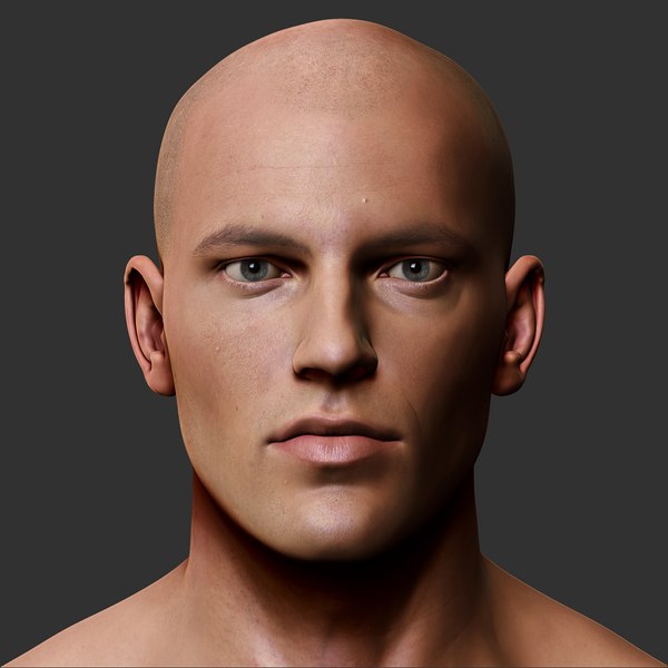 realistic male body character max