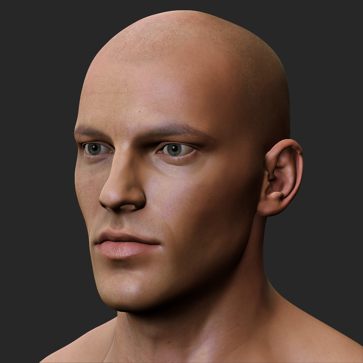 modelo 3d Cuerpo masculino realista - TurboSquid 703491