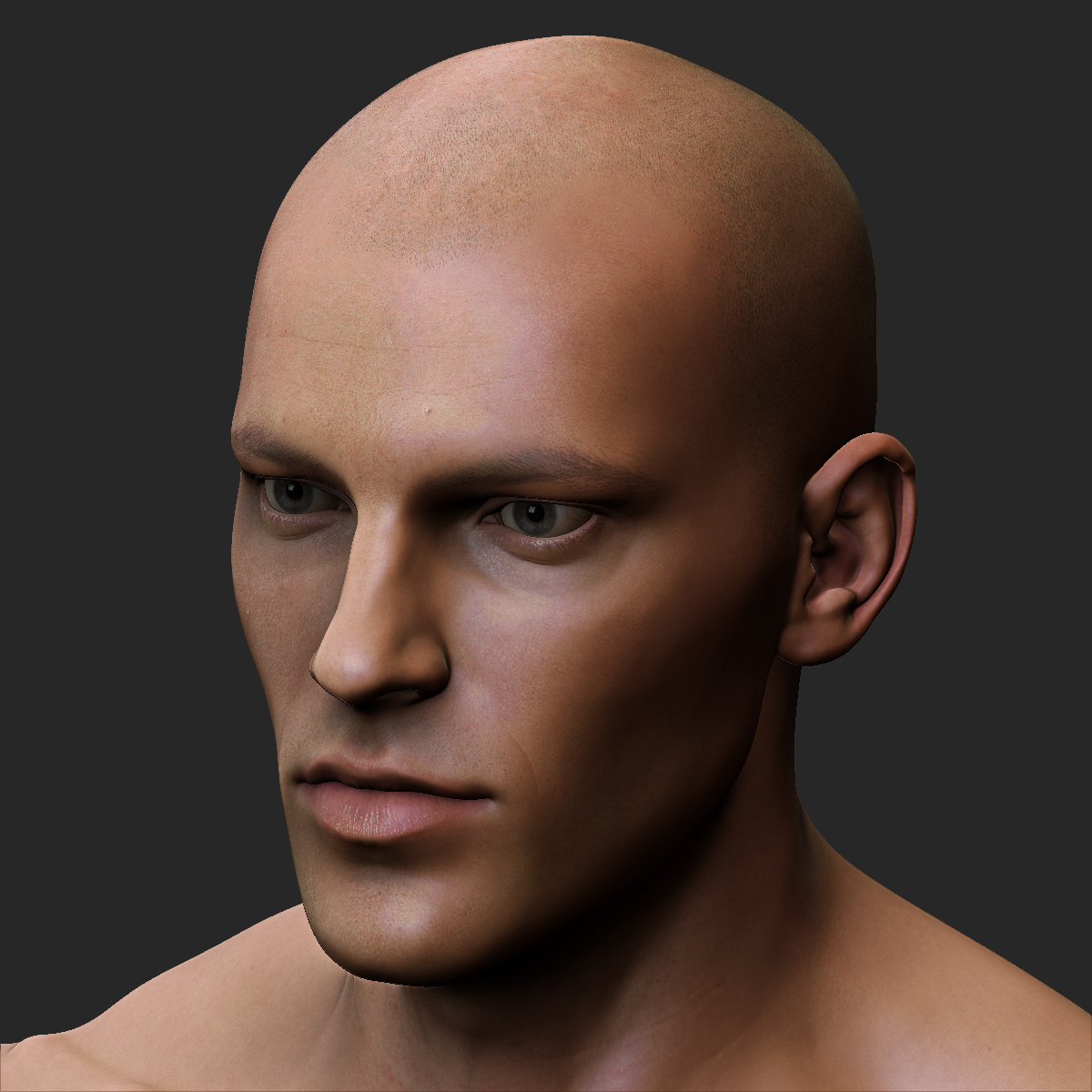modelo 3d Cuerpo masculino realista - TurboSquid 703491