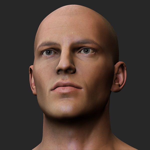 realistic male body character max