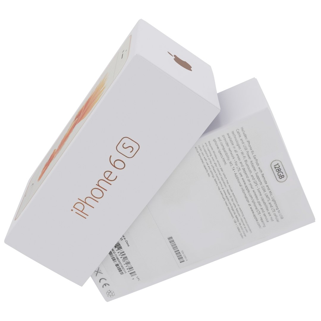 3d Iphone 6s Box Model