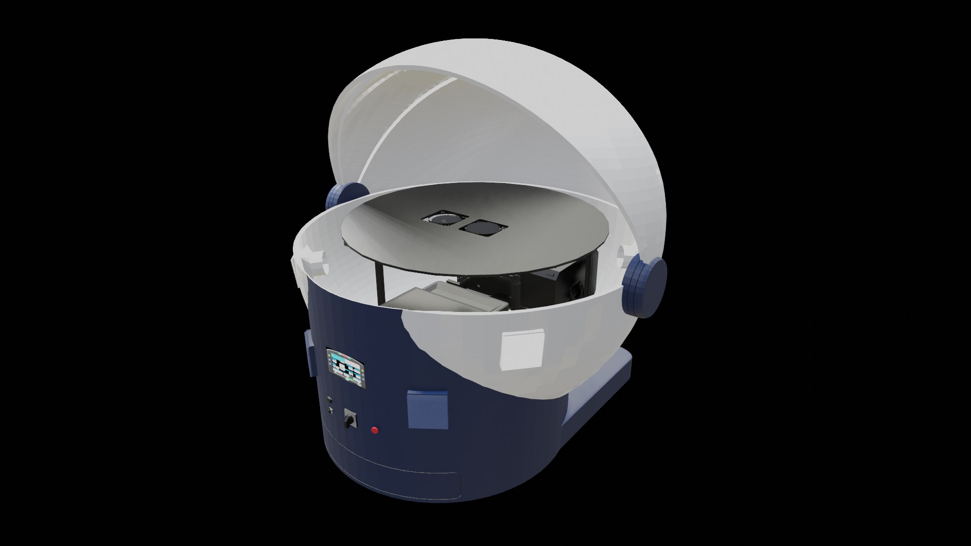 Drone Docker 3D Model - Dome Type 3D Model - TurboSquid 2234213