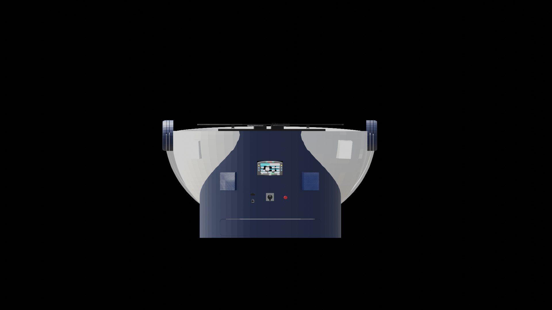 Drone Docker 3d Model Dome Type 3d Model Turbosquid 2234213