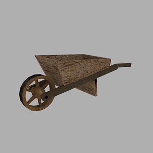 Free Wooden Cart 3D Models for Download | TurboSquid