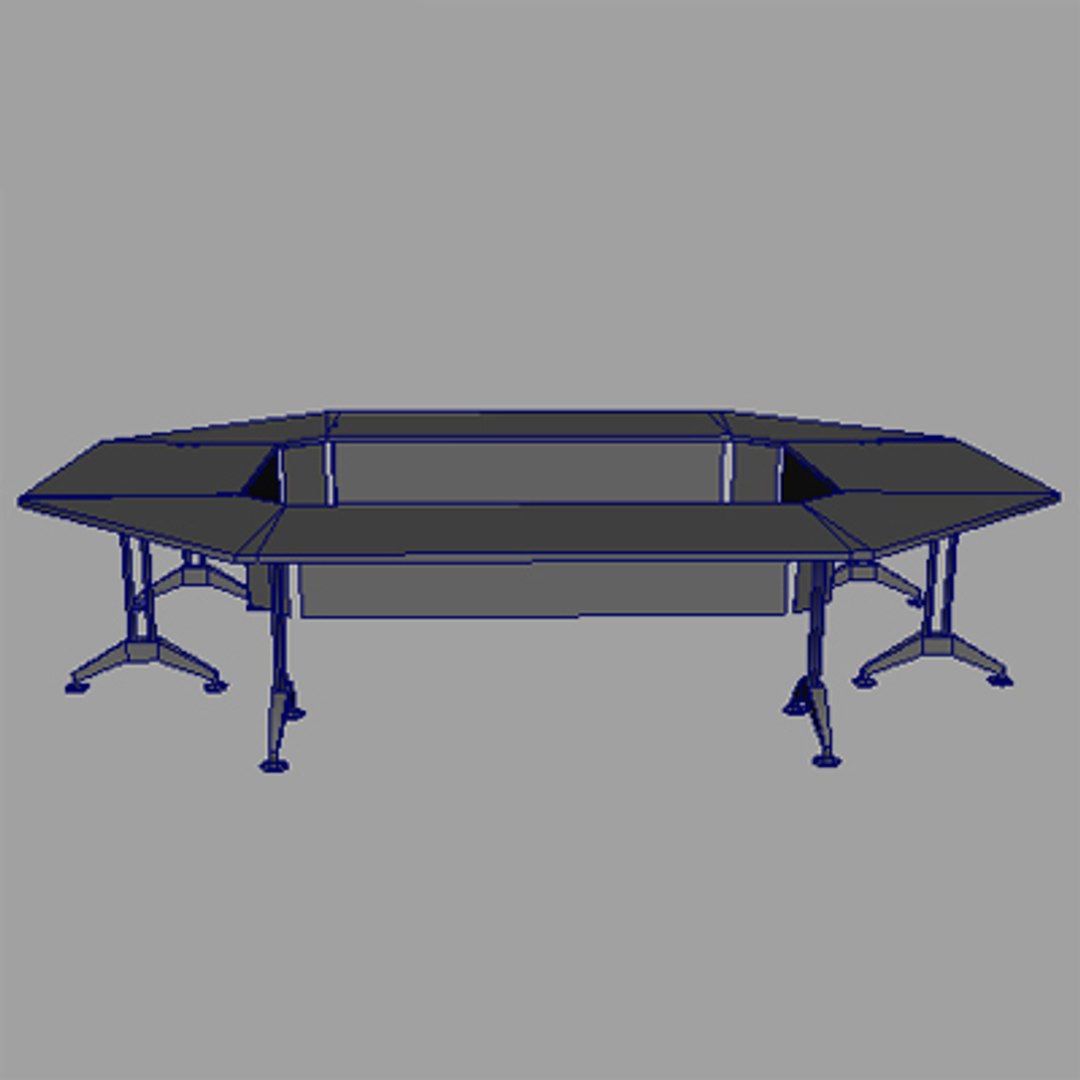 3d model conference table