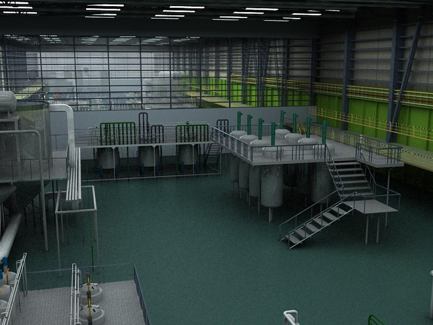 Pharmaceutical Factory 3D - TurboSquid 1226517