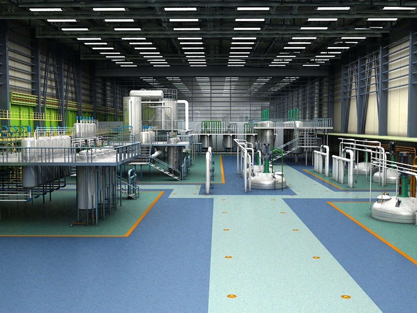 Pharmaceutical Factory 3D - TurboSquid 1226517