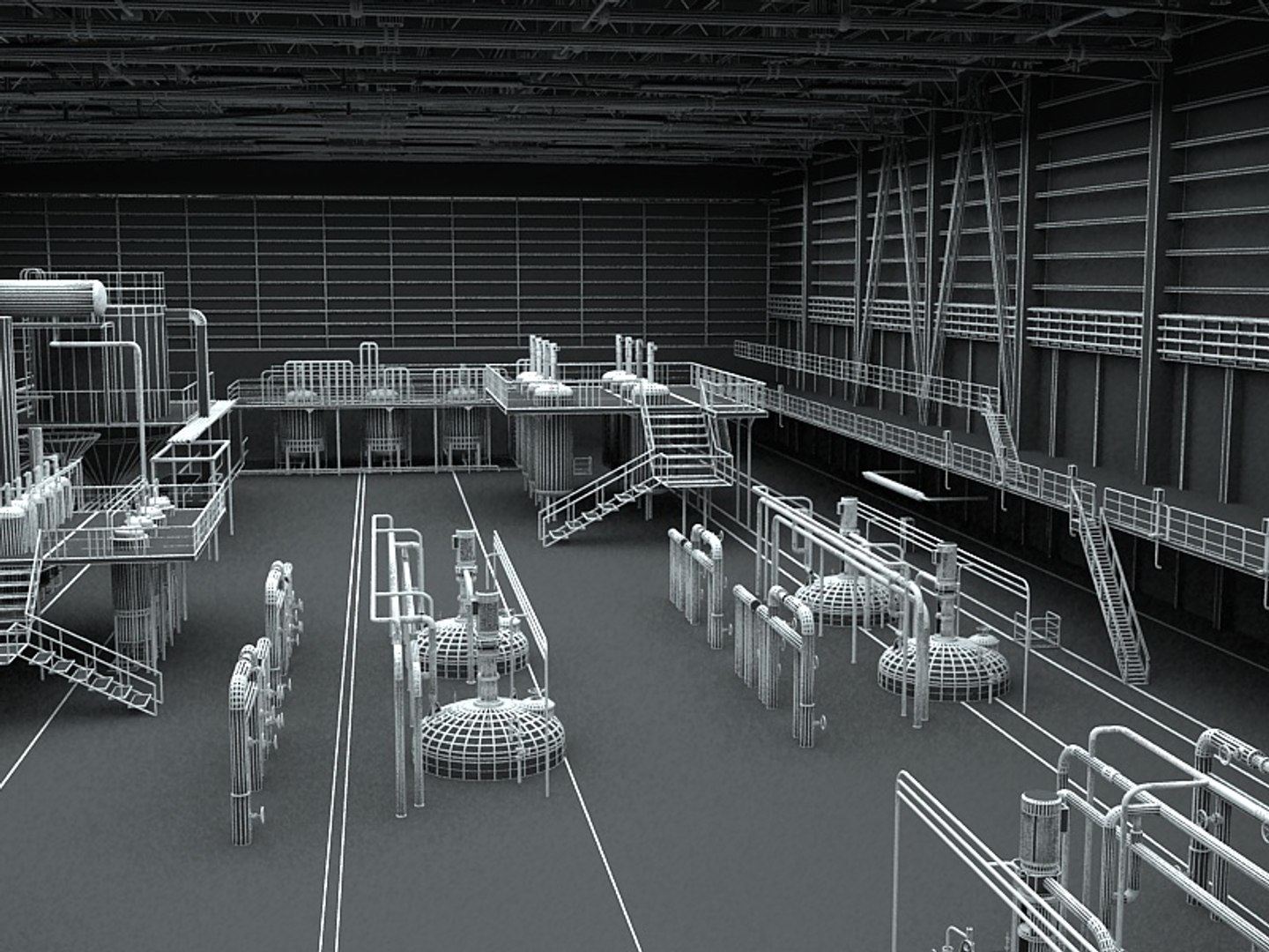 Pharmaceutical Factory 3D - TurboSquid 1226517
