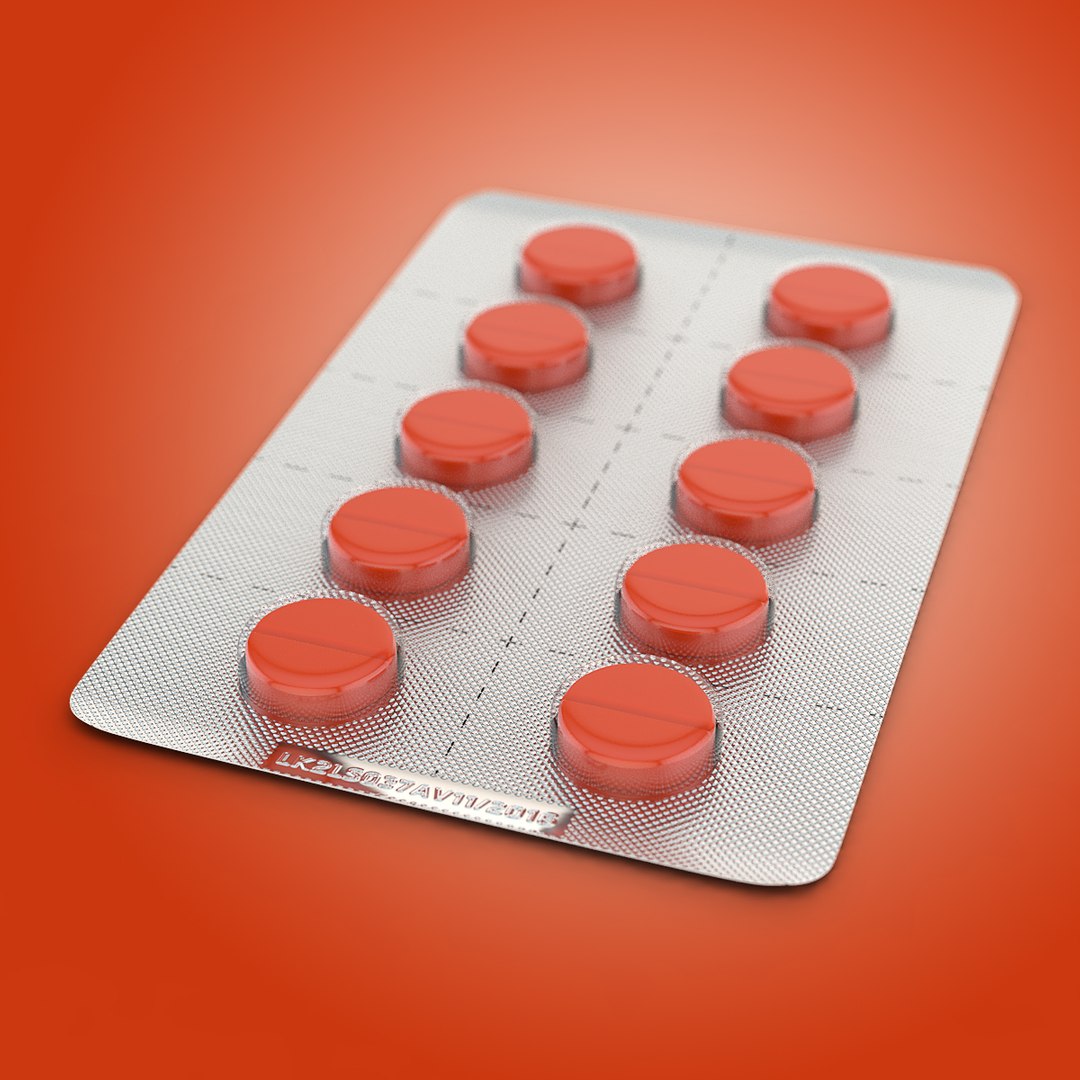 Medication Pills 3d Max