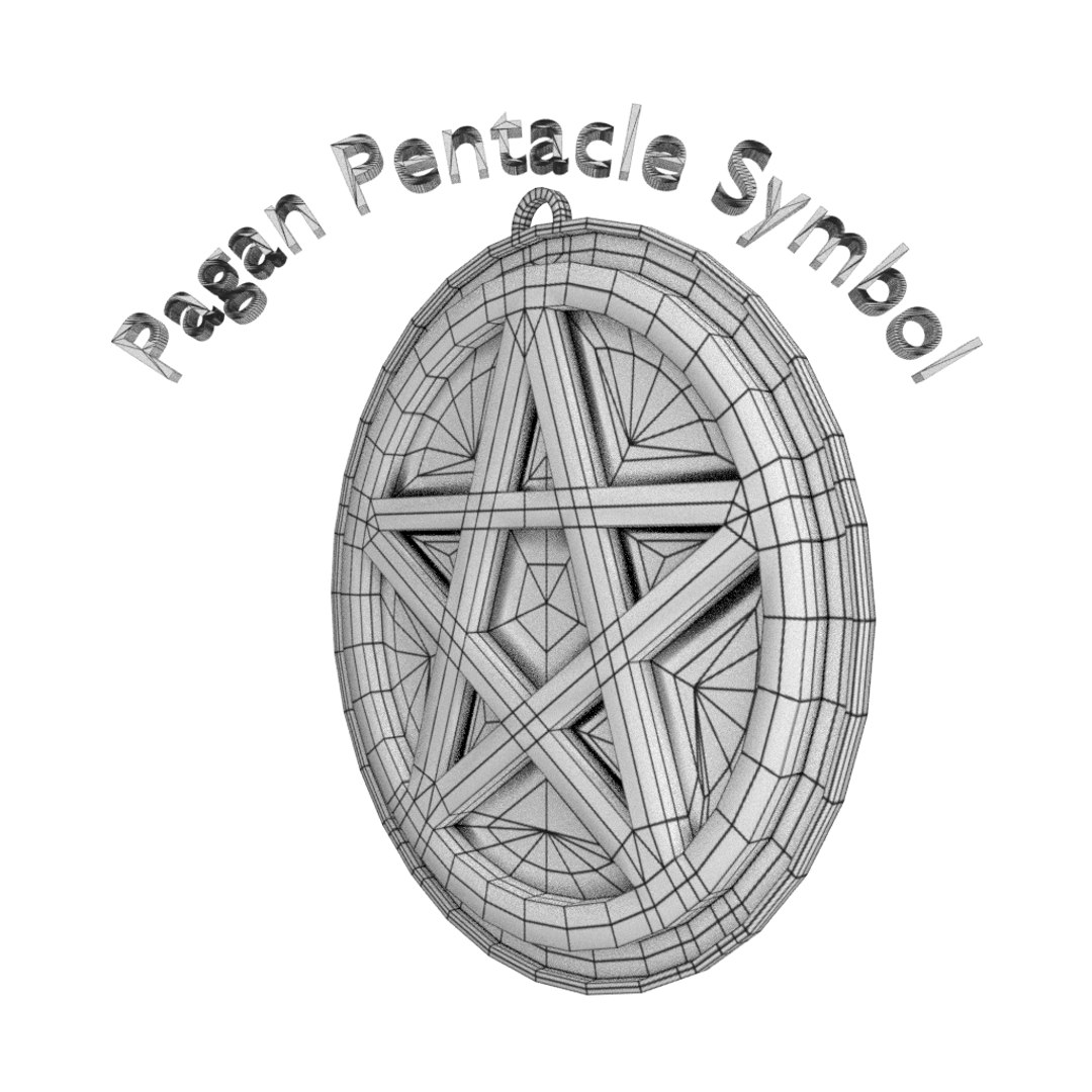 Symbol Pentacle 3D Model - TurboSquid 1418364
