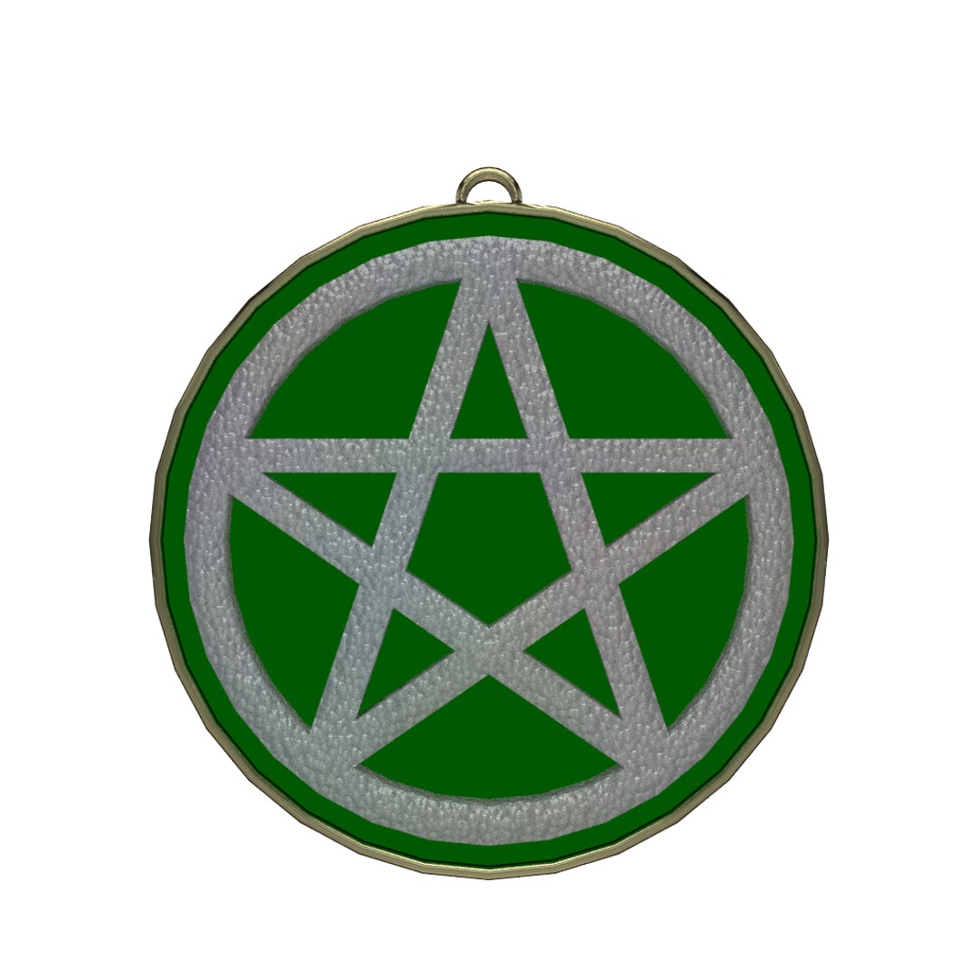 Symbol Pentacle 3D Model - TurboSquid 1418364