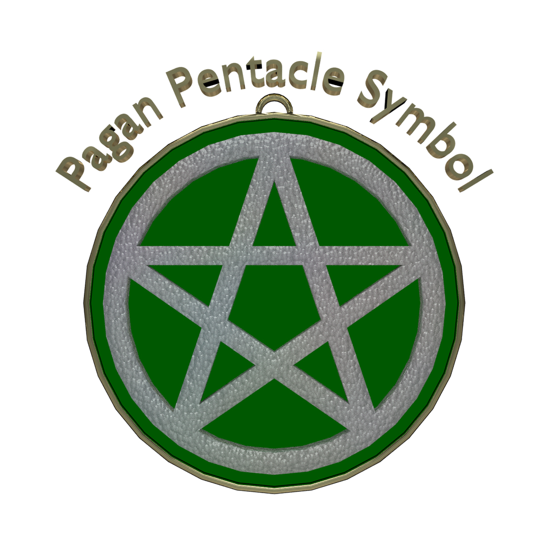 Symbol Pentacle 3D Model - TurboSquid 1418364