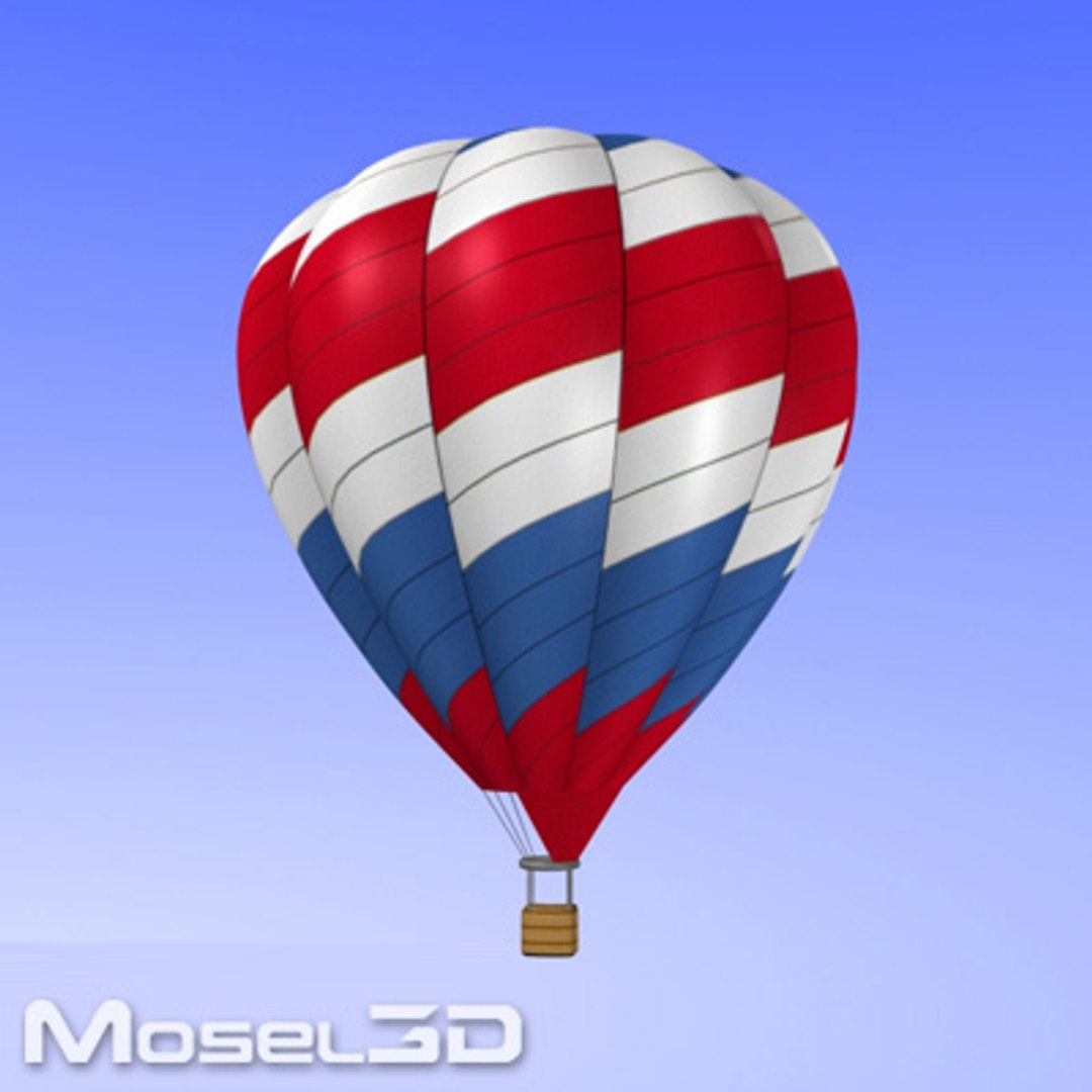 3d max hot air balloons