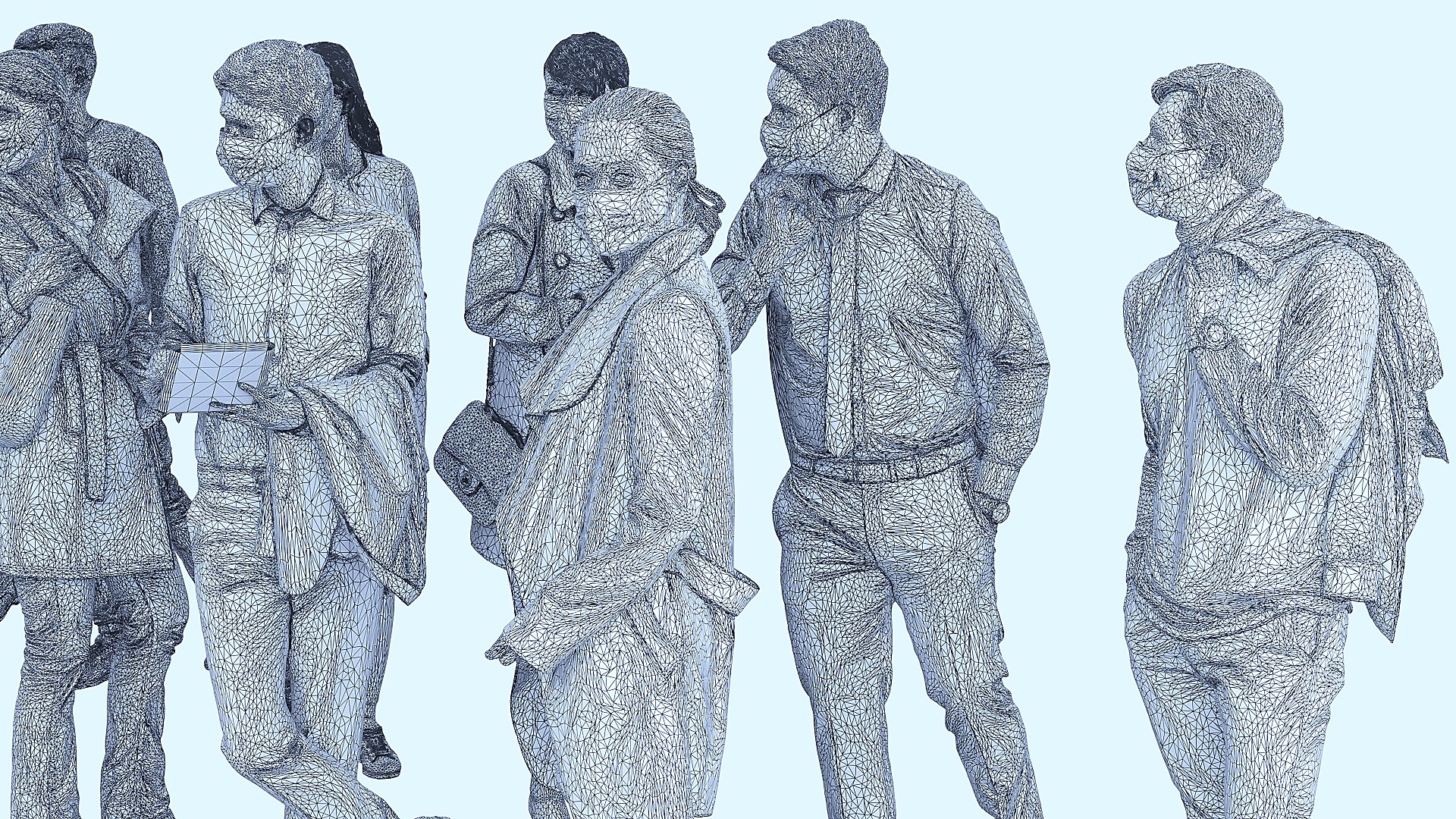3D Masked Men X11 - TurboSquid 2425491
