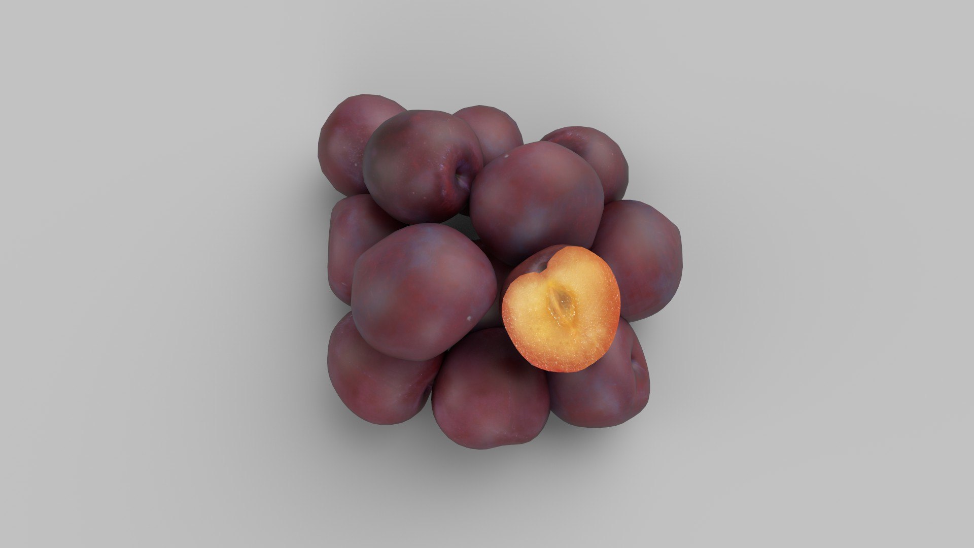 Plum 3D Model - TurboSquid 1914610