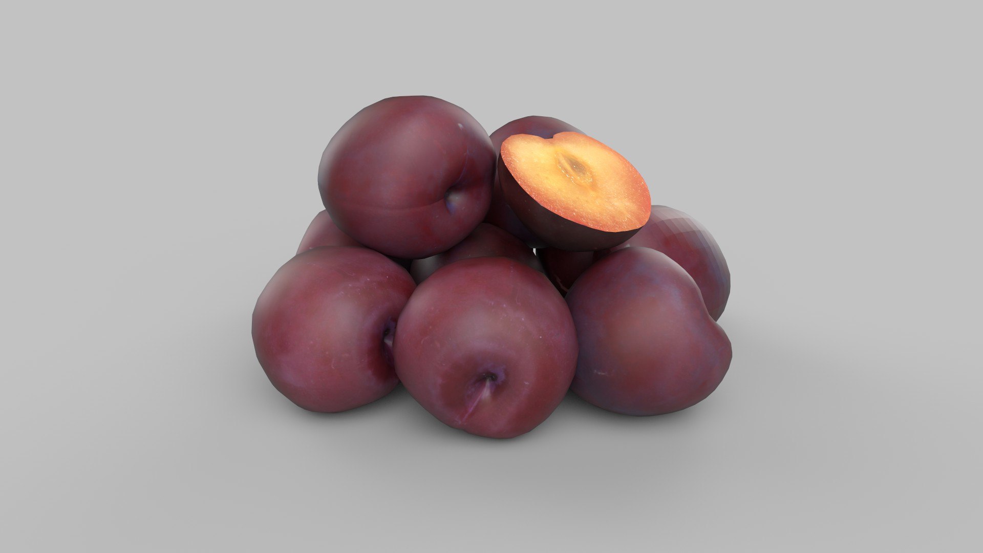 Plum 3D Model - TurboSquid 1914610