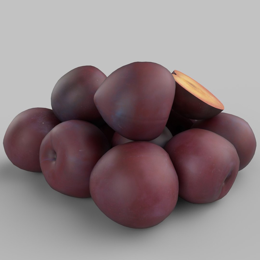 Plum 3D Model - TurboSquid 1914610