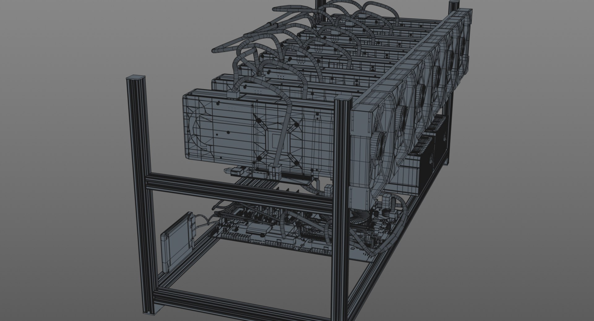3D Mining Rig - TurboSquid 1373927
