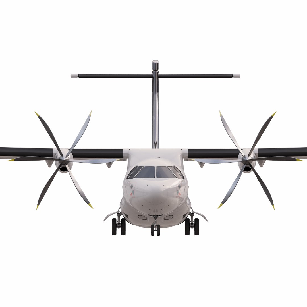 3d Atr Airplane Model
