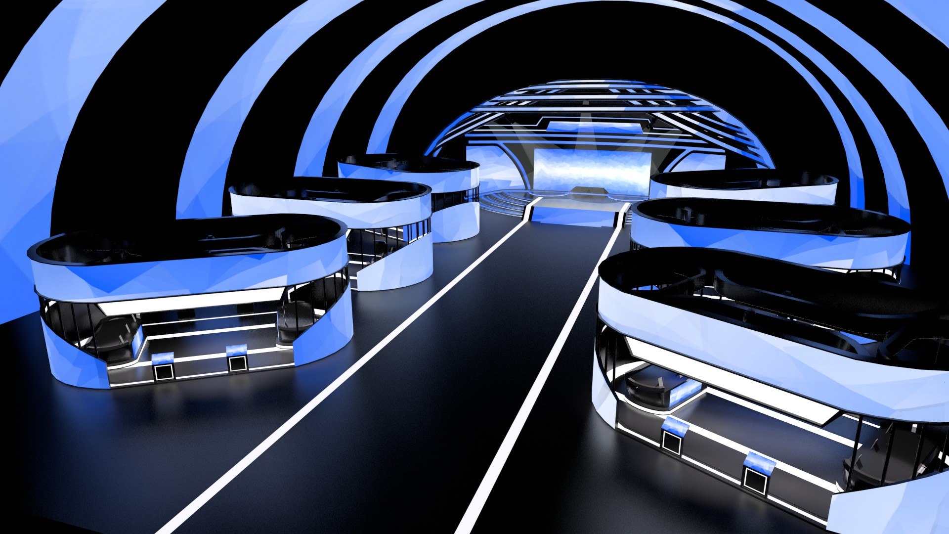 Virtual Stage 3D - TurboSquid 1665040