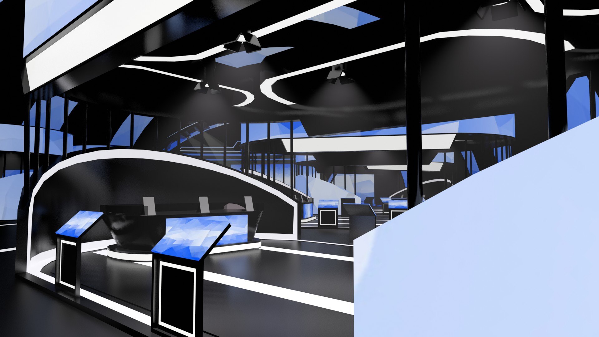 Virtual Stage 3D - TurboSquid 1665040