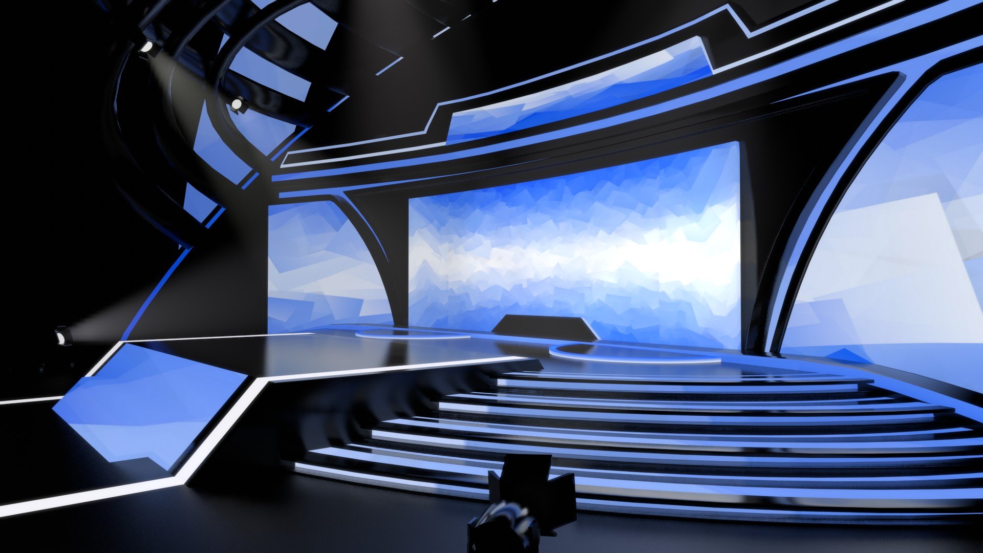 Virtual Stage 3D - TurboSquid 1665040